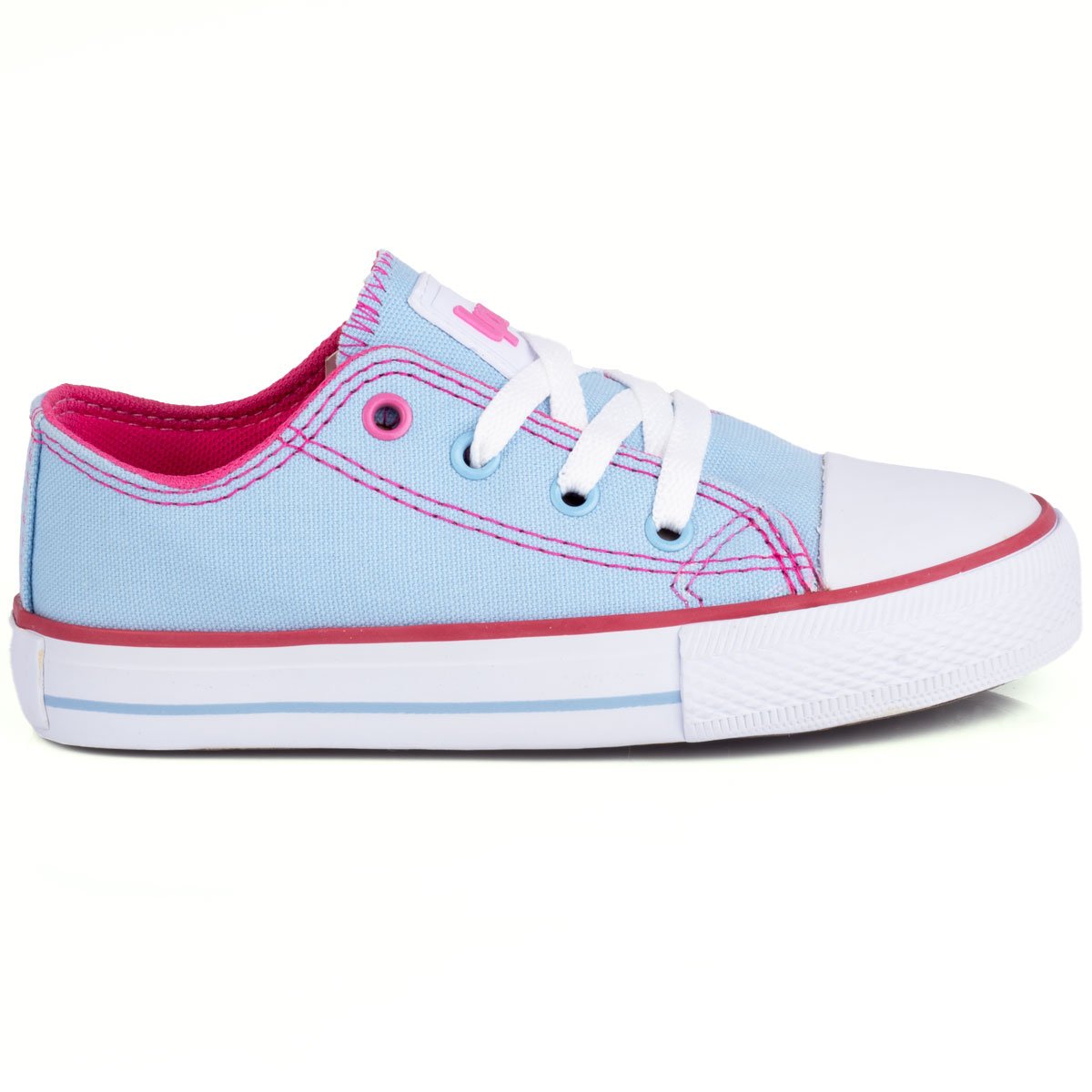 Tênis Infantil Feminino Lps Star Teens Worldcolors - Azul/Pink
